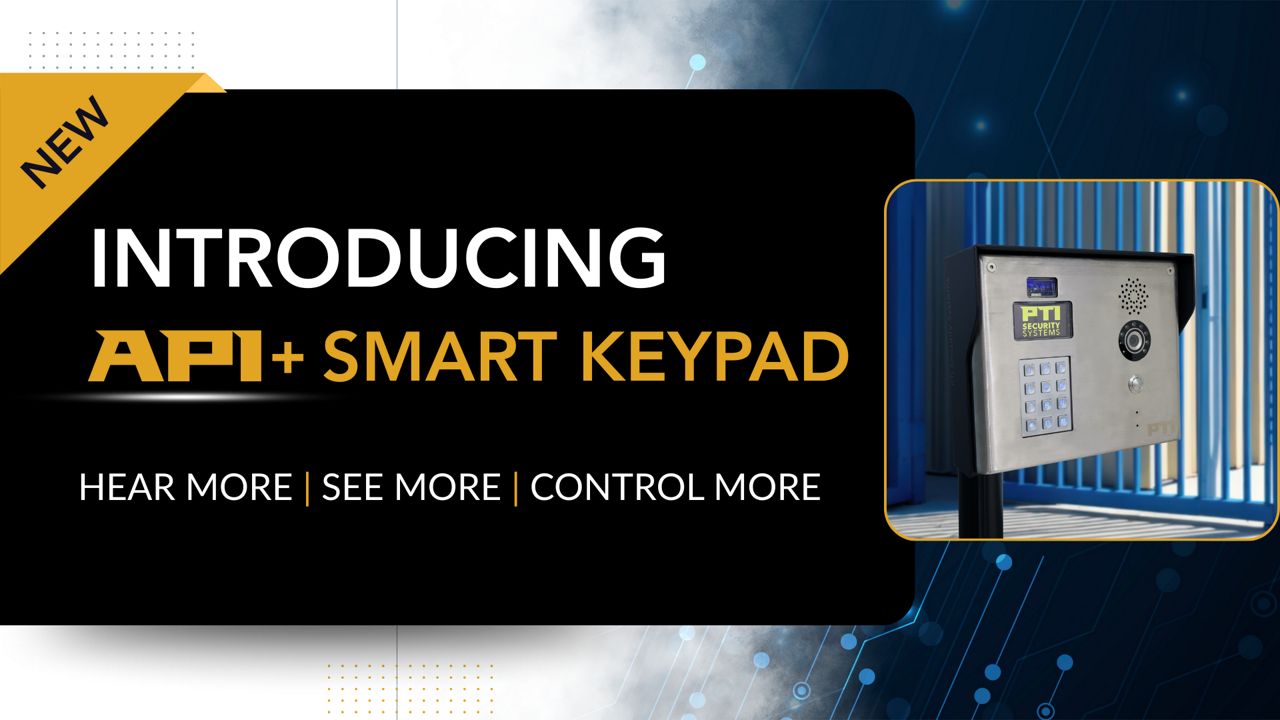 PTI Security Systems Unveils New AP1+ Smart Keypad | PTI Security Systems